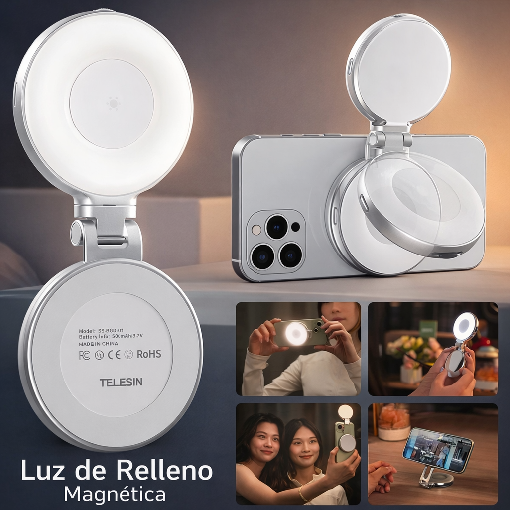 Selfie Ring Light Pro Telesin c03- Magsafe